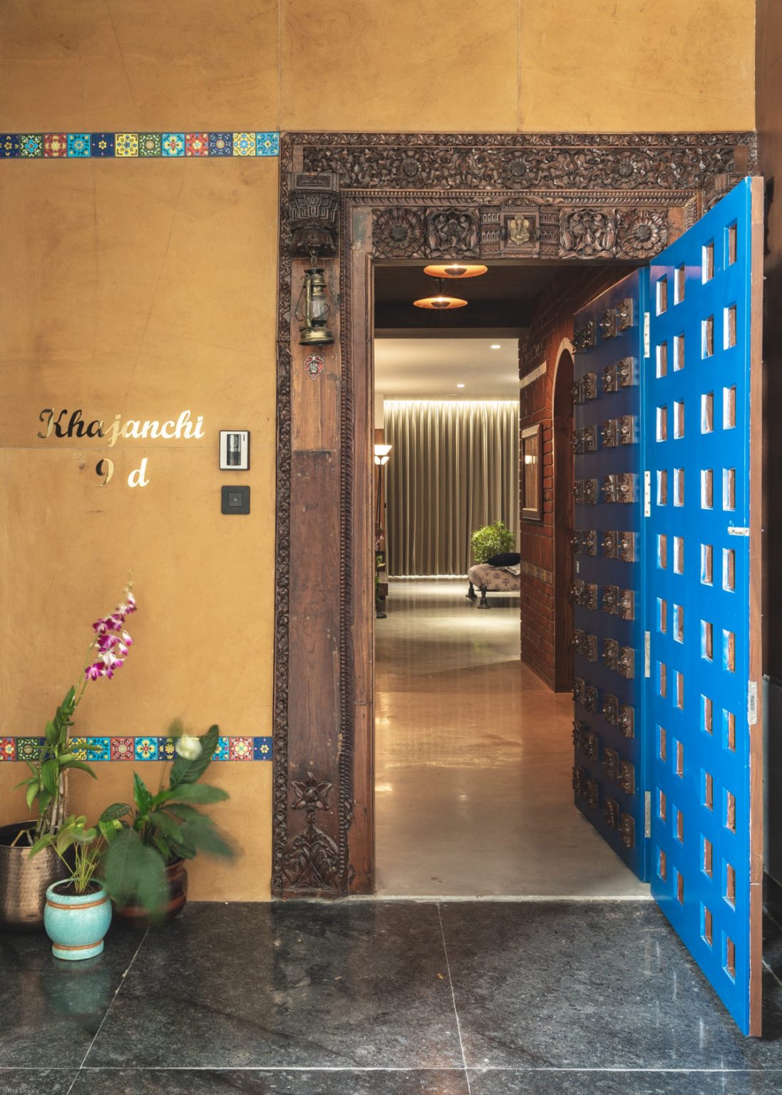An Elegant Surat Home with Patterened Floors - dress your home | India ...