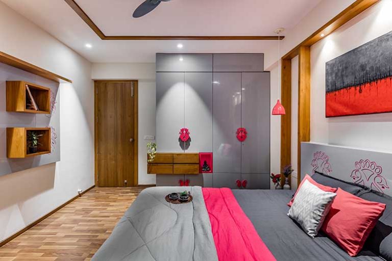 Mondrian Inspired Apartment Interior with Colorful Geometric Designs ...